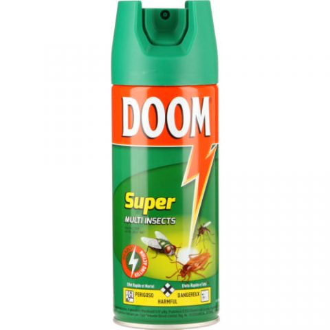 Insect Killer Aerosol> Doom Multi 300ml - Red Spot
